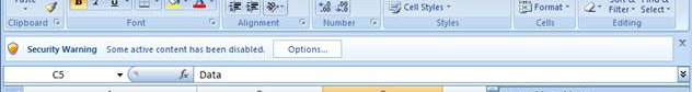 Macro Security Settings In Excel 2007 And 2010 SoftArtisans