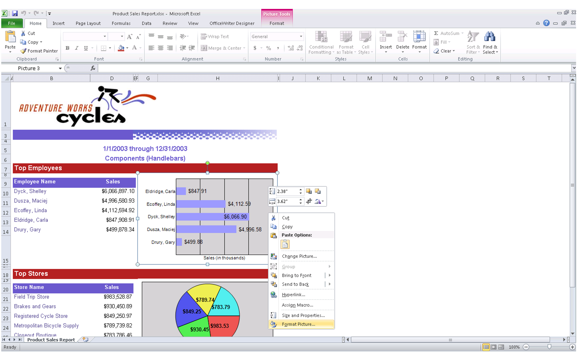 Comparing Excel Export Functionality In SSRS 2012 To OfficeWriter