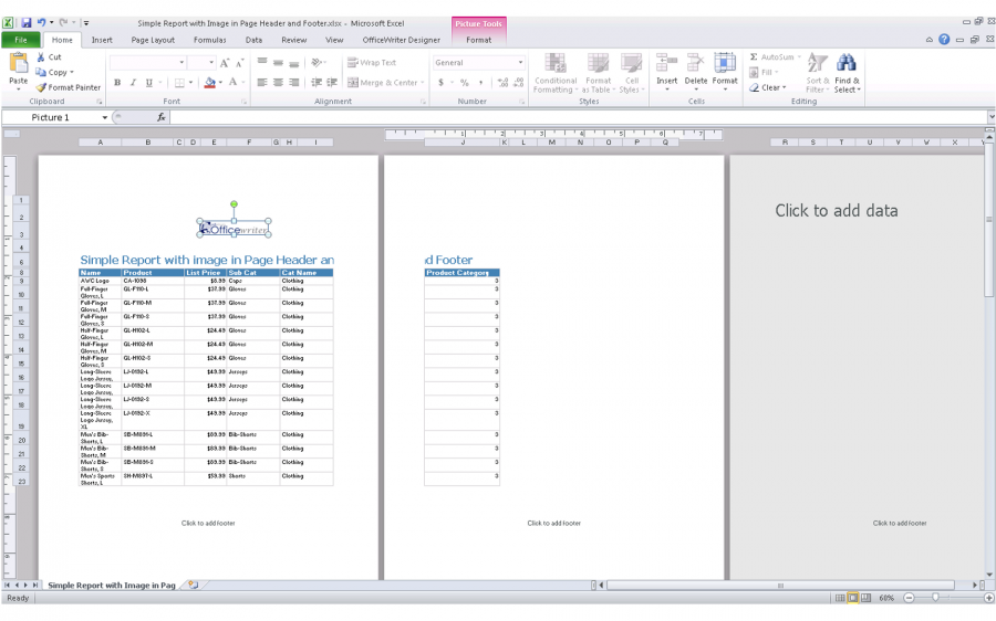 Comparing Excel Export Functionality in SSRS 2012 to OfficeWriter | SoftArtisans